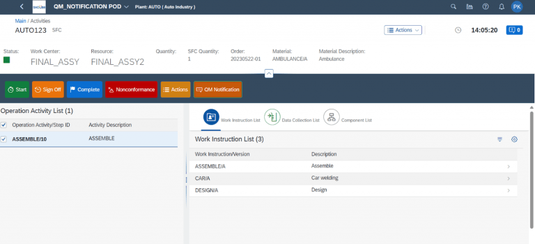 QM Notification Configuration from DMC to ERP
