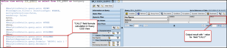 Analytical Query CDS View creation and consumption in RSRT along with ...