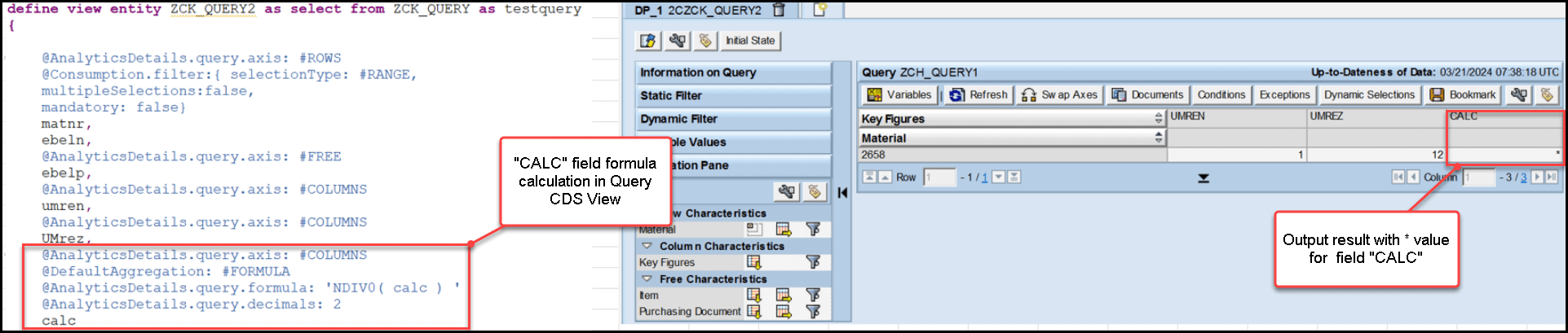 Analytical Query CDS View creation and consumption in RSRT along with publishing OData Services