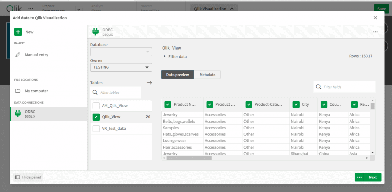 Connect & Visualize: SAP Datasphere with Qlik Sense