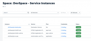 Developing & Deploying the UI5 App to Cloud Foundry and Accessing from ...