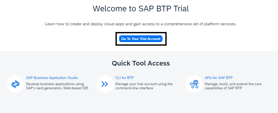 Exploring SAP Business Application Studio