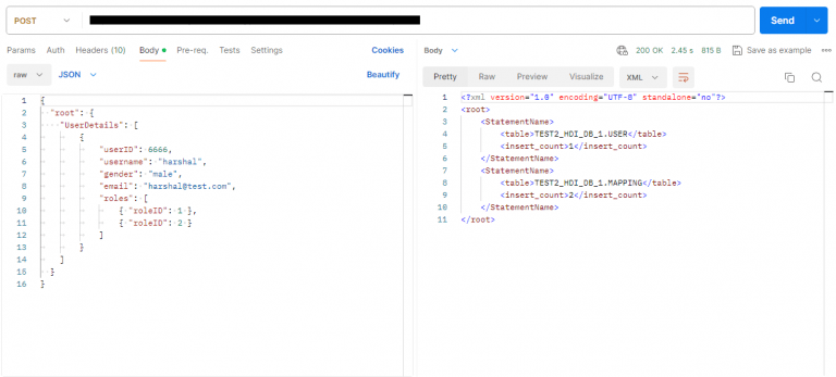 Nested JSON to SAP HANA Tables with SAP Integration Suite - ERP Q&A