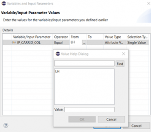 5 shades of input parameter types in calculation views