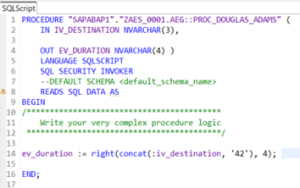 5 shades of input parameter types in calculation views