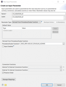 5 shades of input parameter types in calculation views