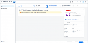 SAP HANA Database Creation from SAP BTP