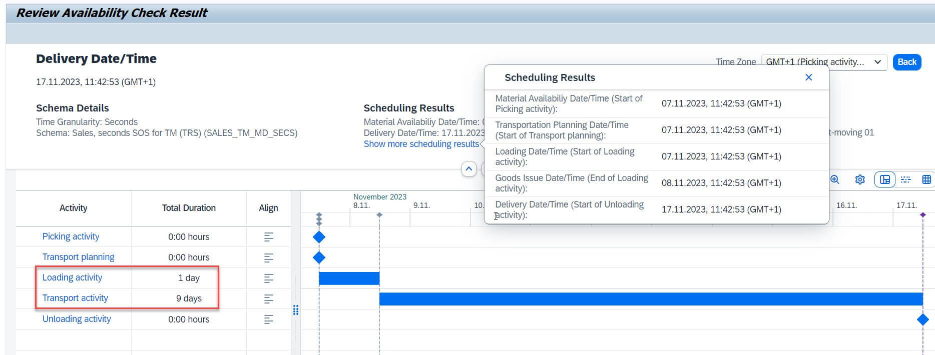 SAP S/4HANA 2023 FPS1: TM master data based Sales Order Scheduling