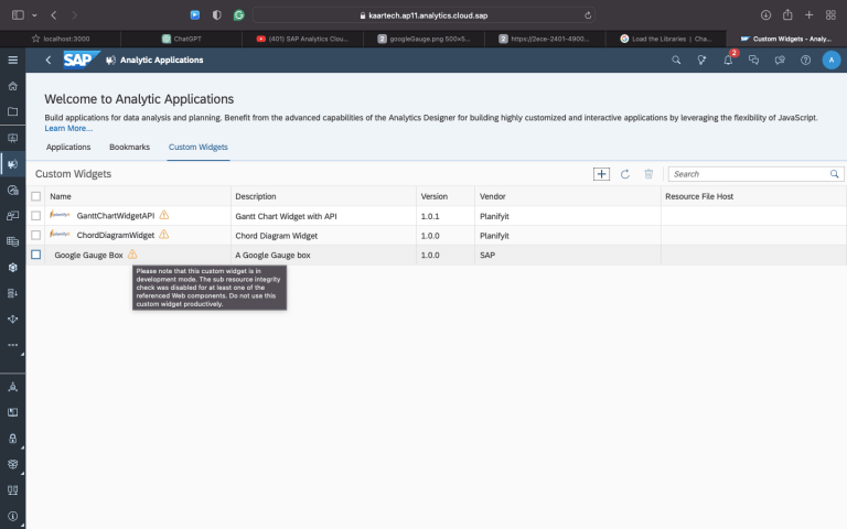 Unleashing the Power of Custom Widgets in SAP Analytics Cloud - ERP Q&A
