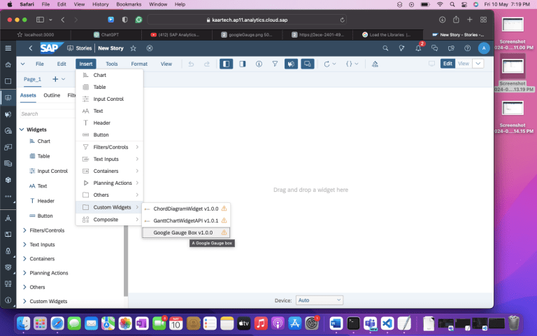 Unleashing the Power of Custom Widgets in SAP Analytics Cloud