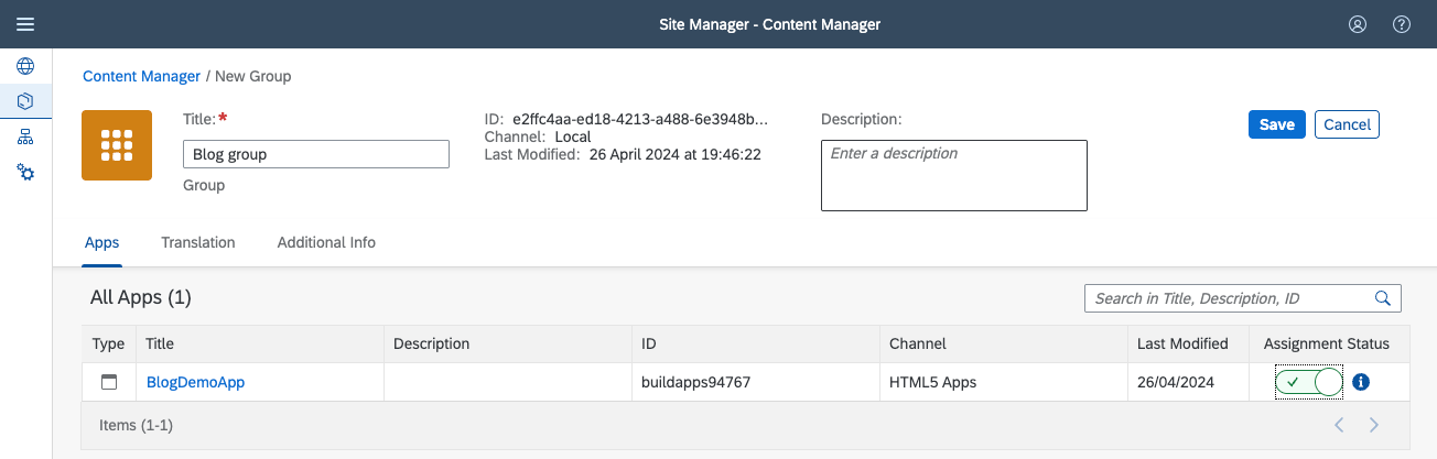 Consuming SAP with SAP Build Apps - Web App in SAP Build Work Zone ...