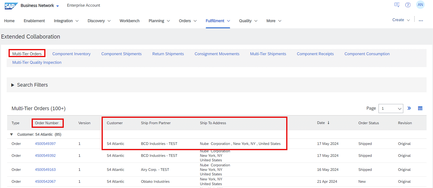 Multi-tier Collaborative Outsourcing Manufacturing Process with SAP ...