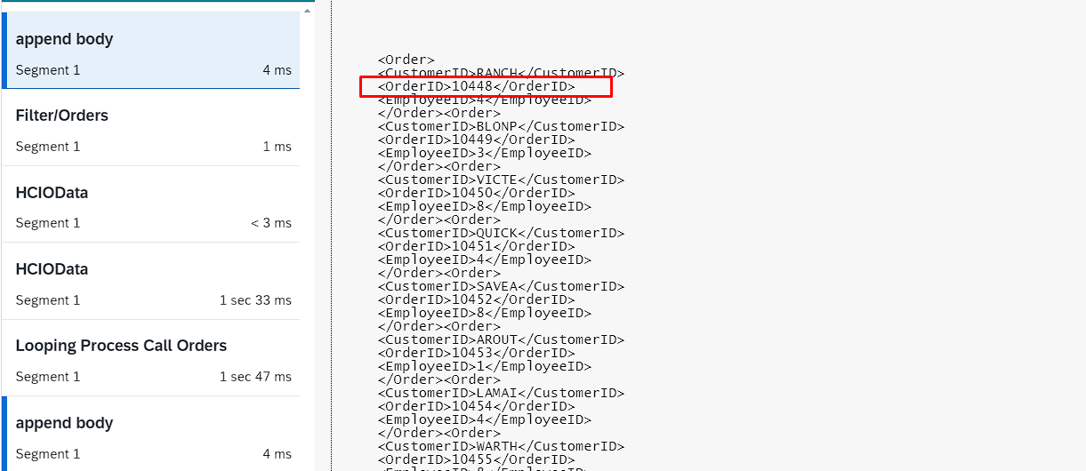 SAP Cloud Integration Looping Process Call