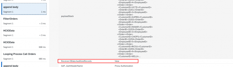 SAP Cloud Integration Looping Process Call