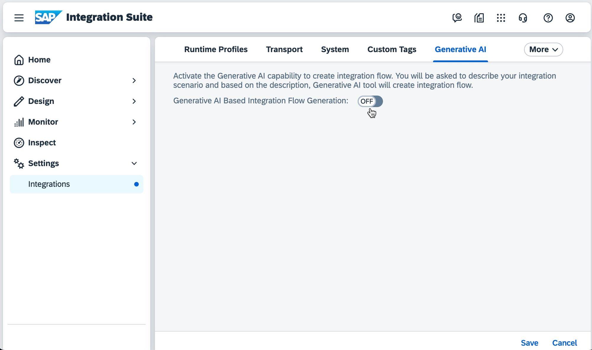 SAP Integration Suite: AI-Driven Integration Flow