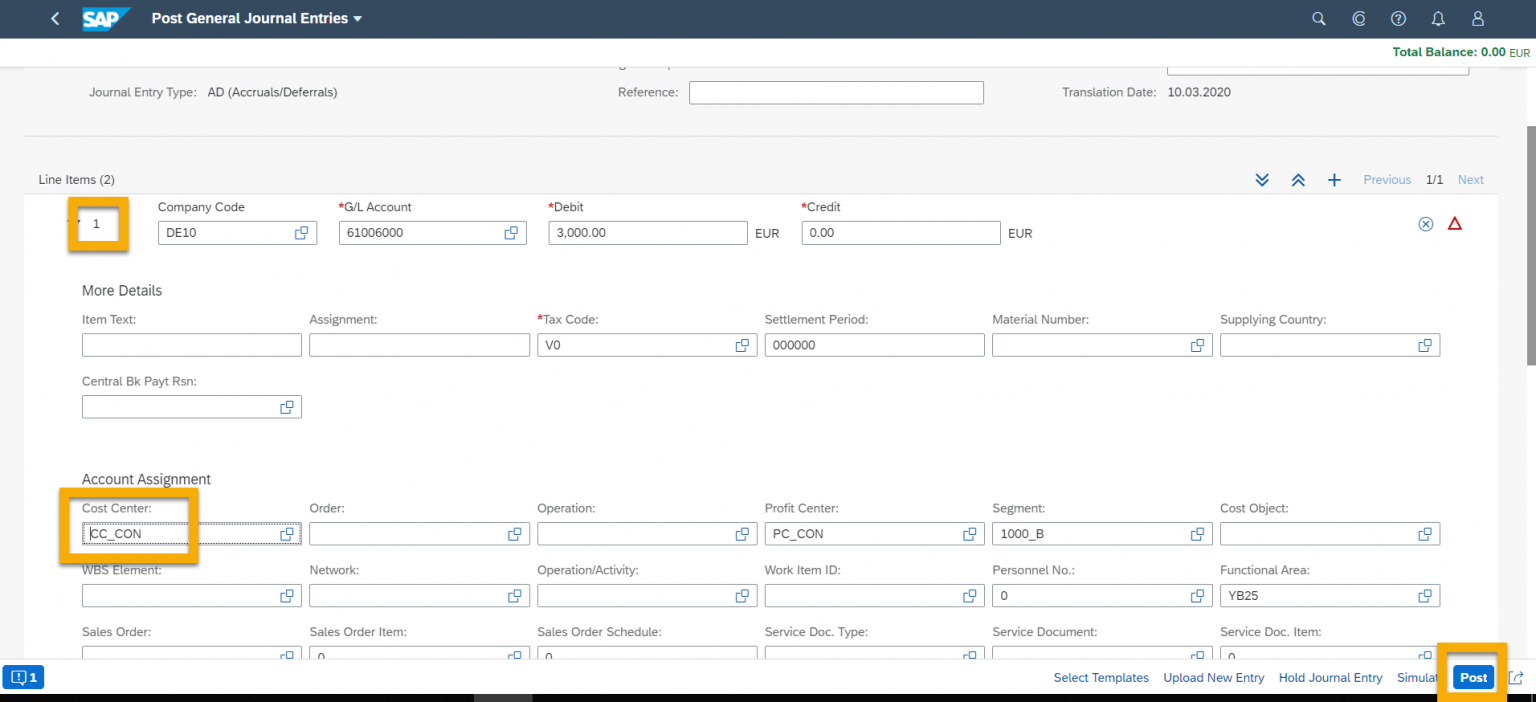 SAP S/4HANA Cloud Validation and Substitution rules