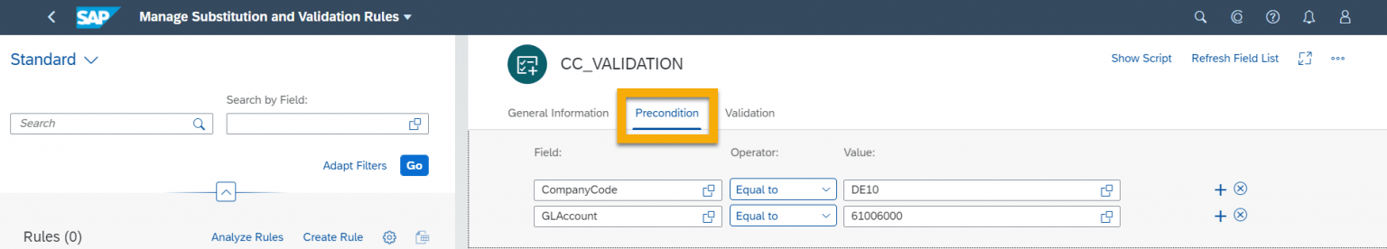 SAP S/4HANA Cloud Validation and Substitution rules - ERP Q&A