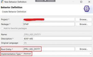 CDS Abstract Entity and ABAP RESTful Application Programming Model: Input parameter modelling ...