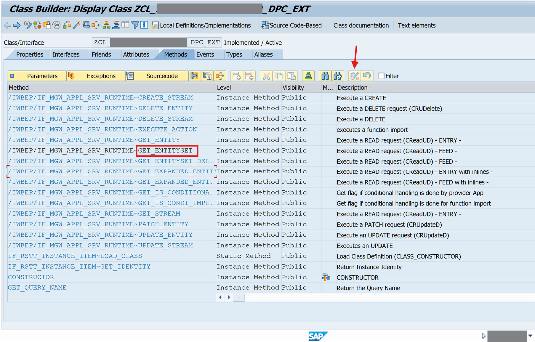 How to enhance system generated ODATA service in SAP BW4HANA