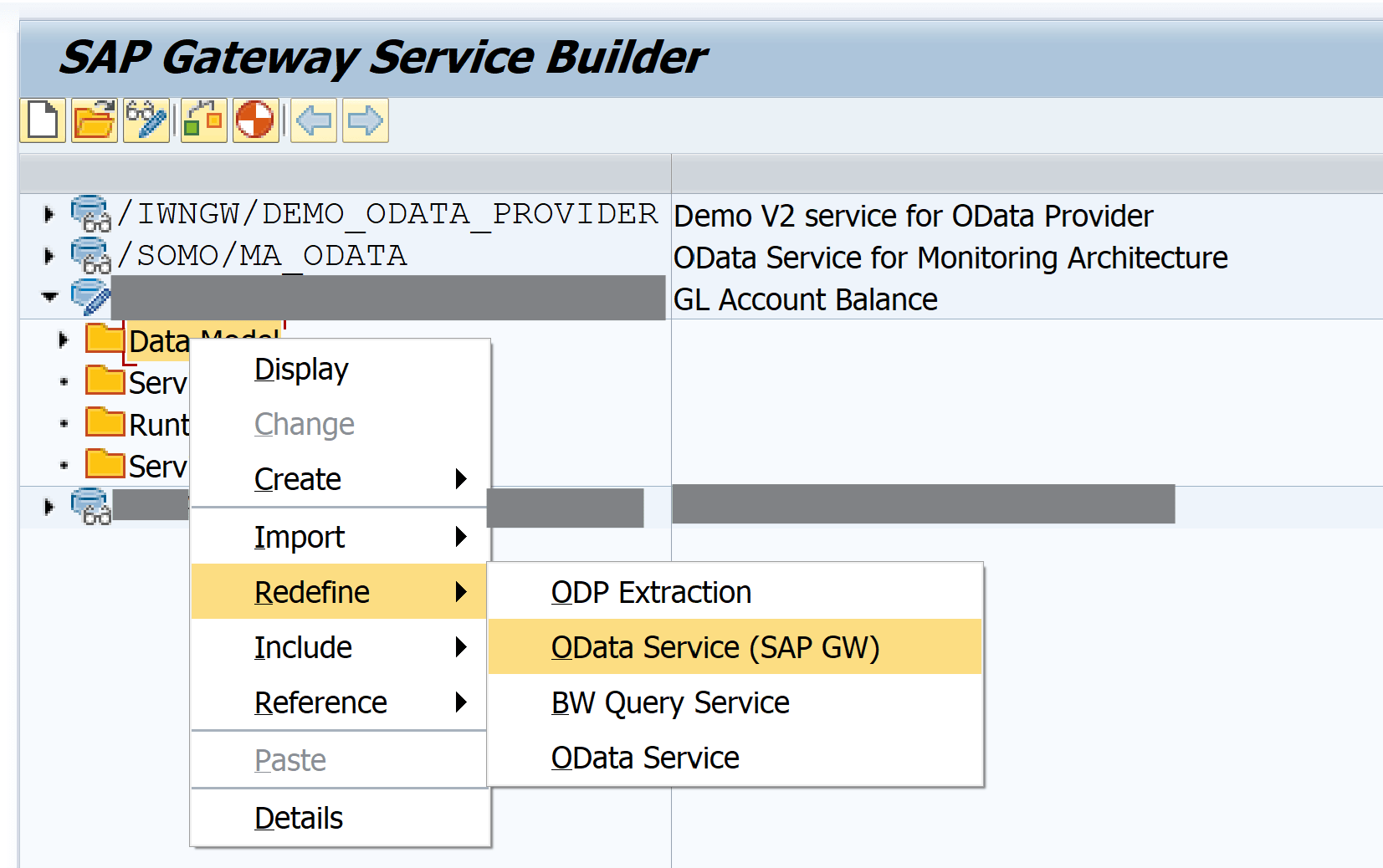 How to enhance system generated ODATA service in SAP BW4HANA