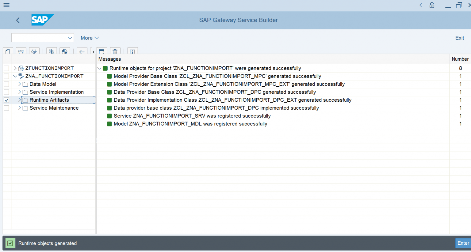 Filter in Function import using oData and UI5