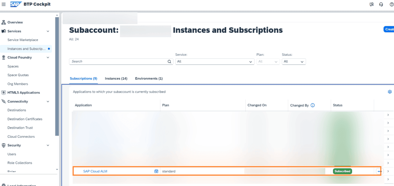SAP CALM and SAP SuccessFactors