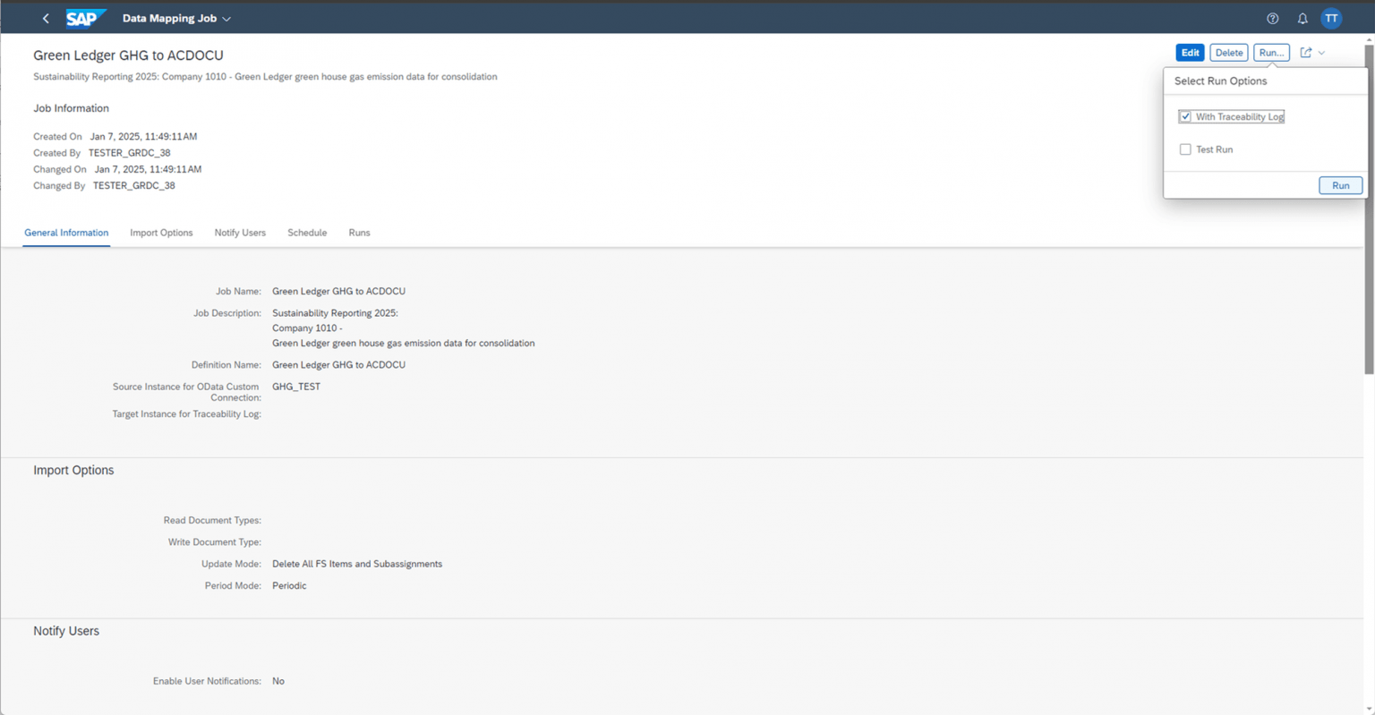 Integrating SAP Green Ledger with SAP Group Reporting