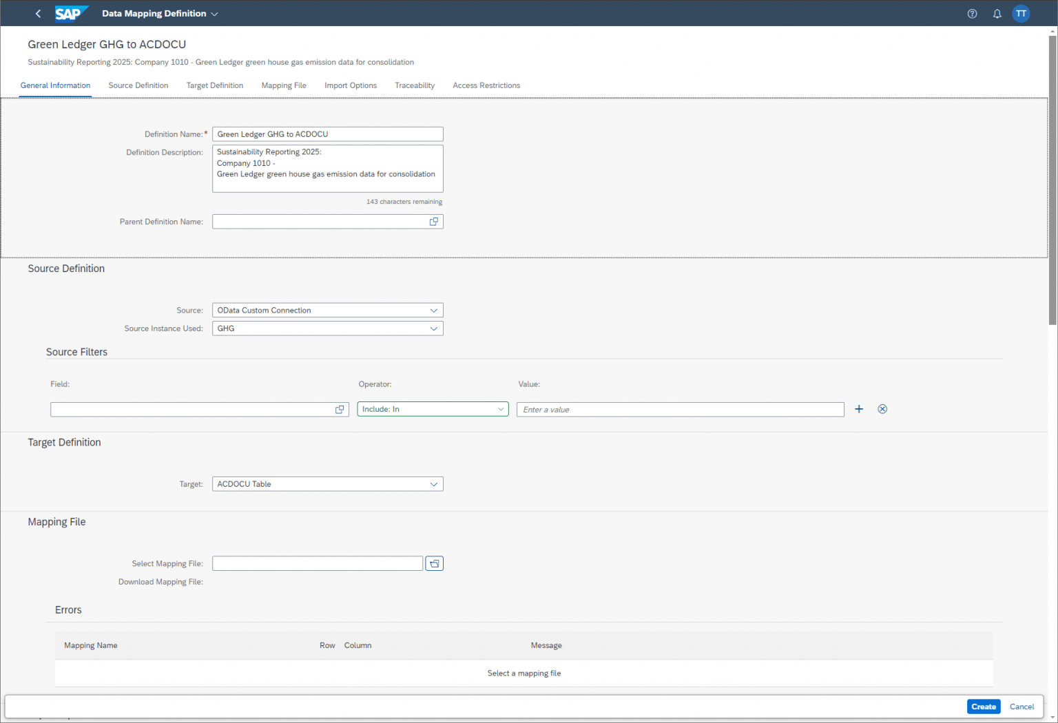 Integrating SAP Green Ledger with SAP Group Reporting