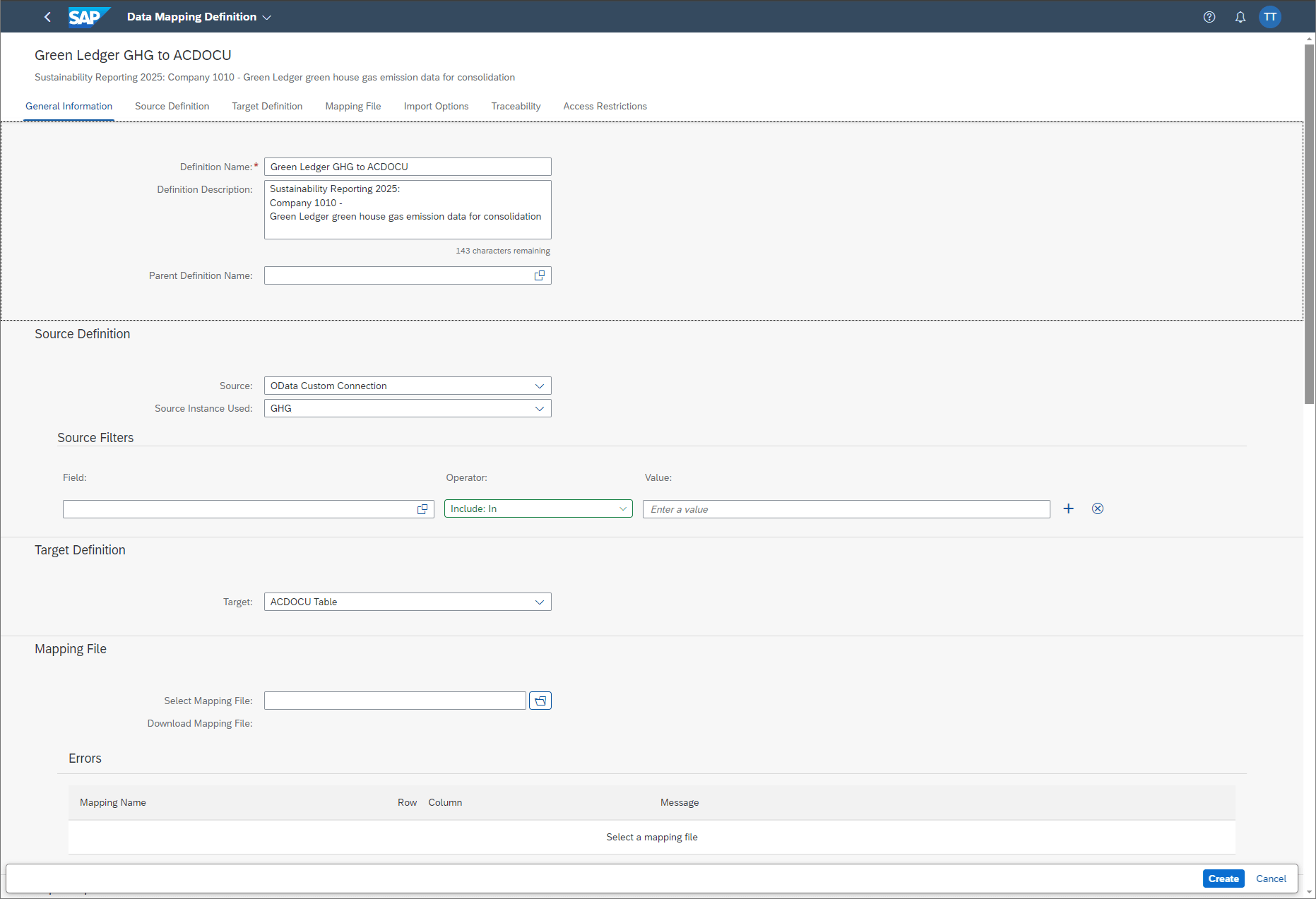 Integrating SAP Green Ledger with SAP Group Reporting