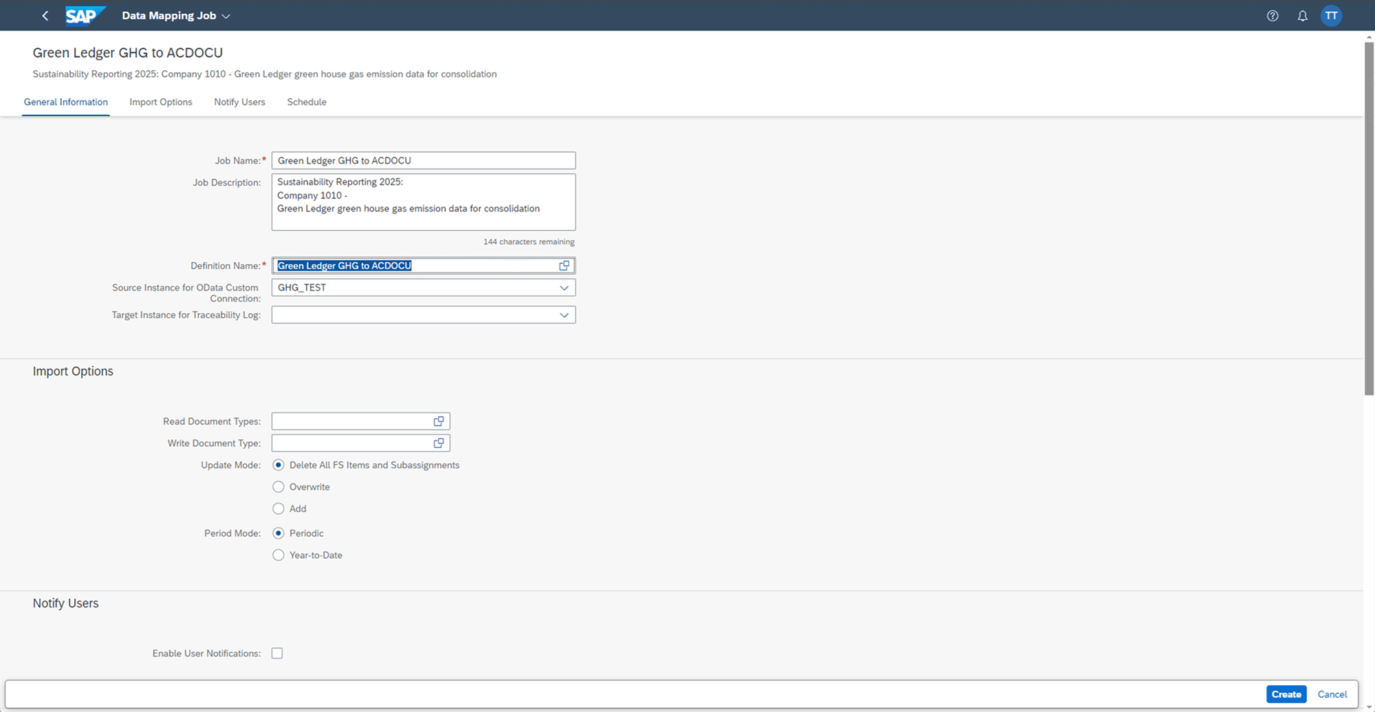 Integrating SAP Green Ledger with SAP Group Reporting
