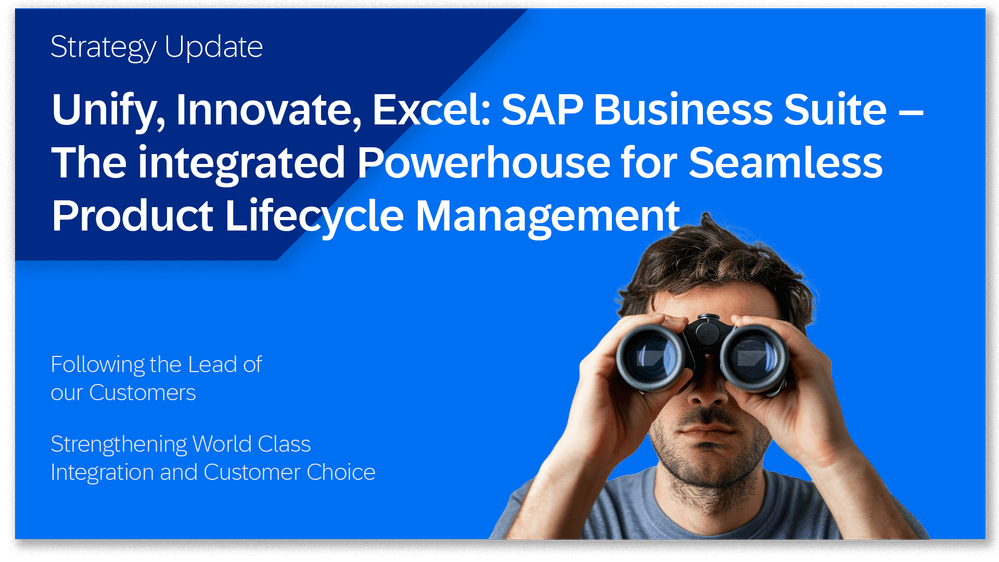 SAP Business Suite – The Integrated Powerhouse for Seamless Product ...