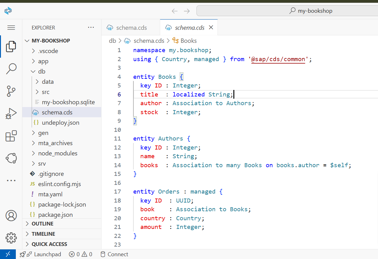 Streamlining CAP Development with CDS Graphical Modeler in SAP Business ...