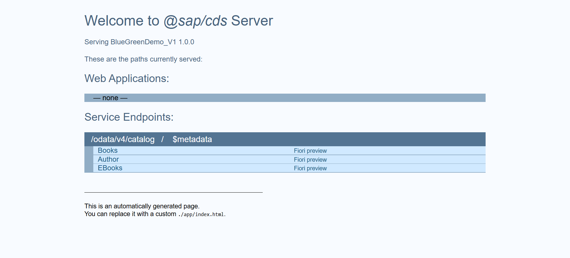 SAP BTP Blue-Green Deployment Approach