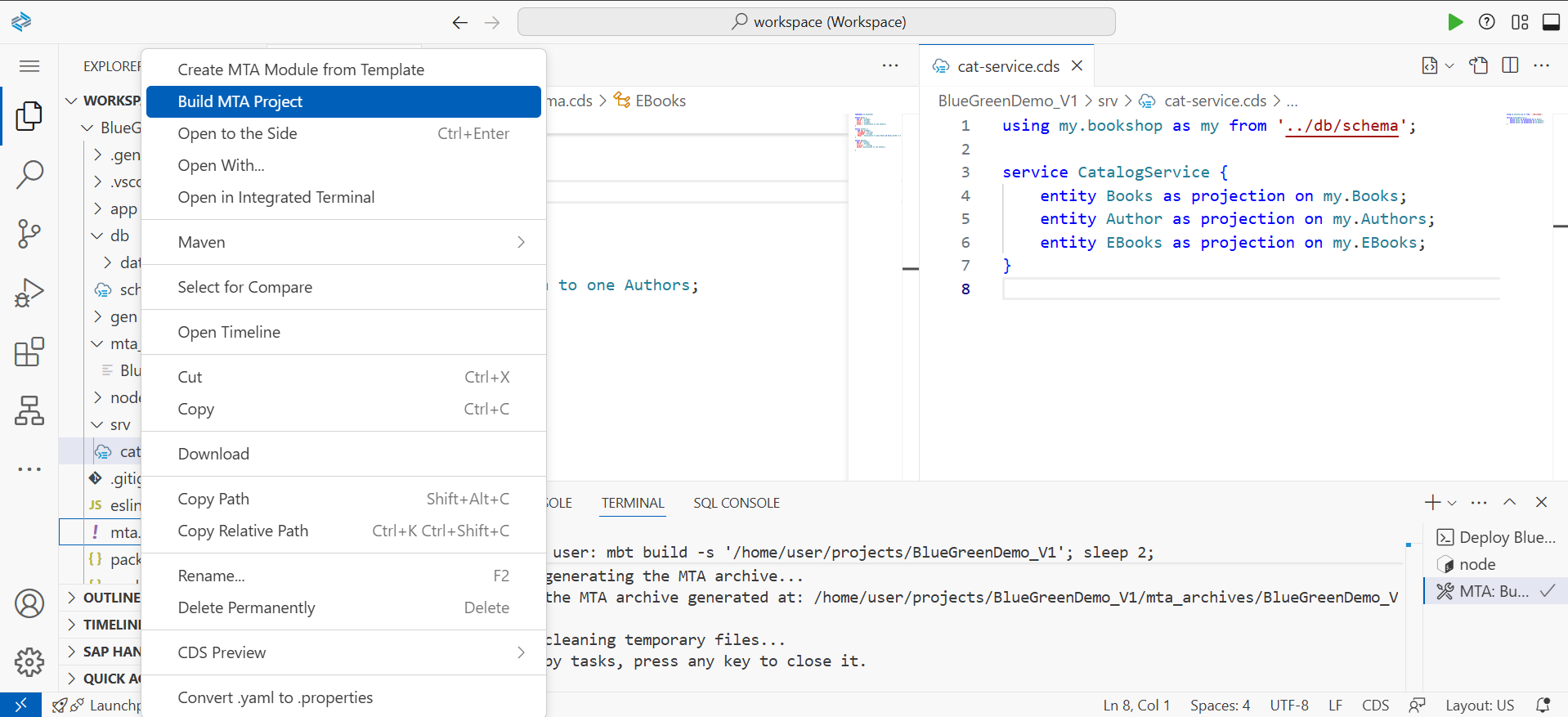 SAP BTP Blue-Green Deployment Approach