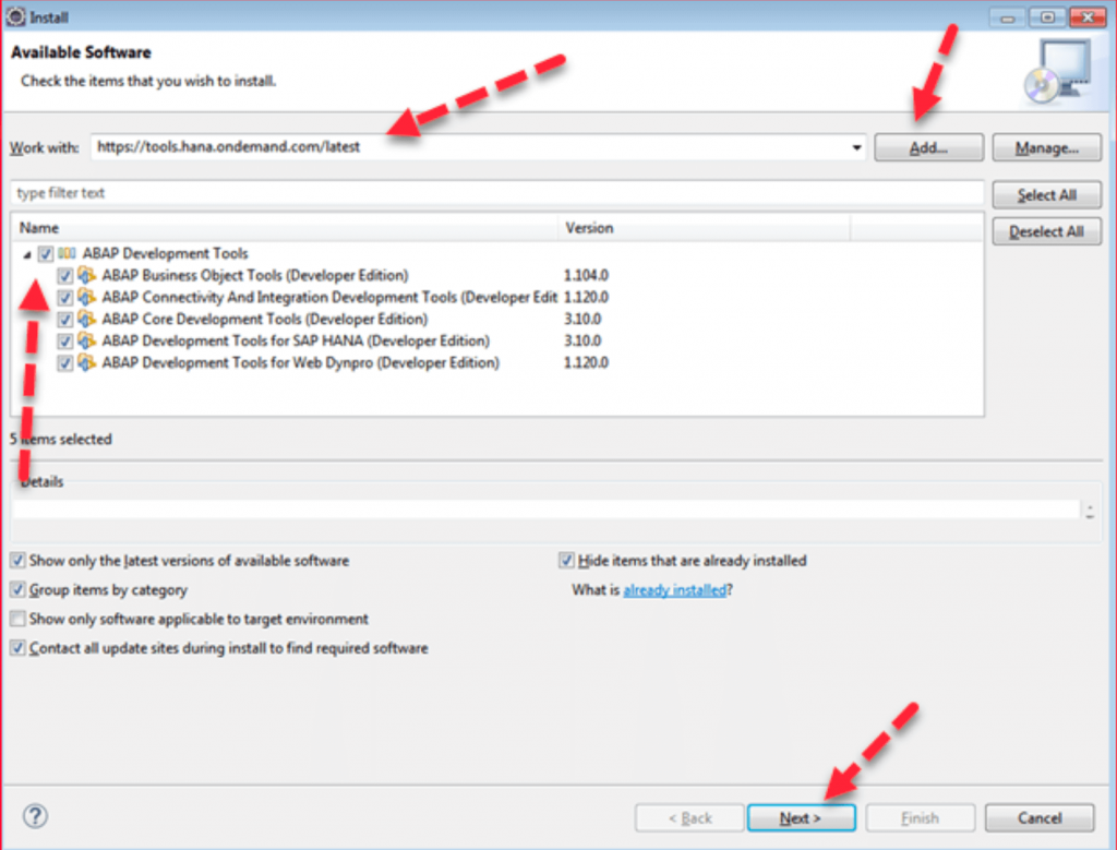 Installation Eclipse and configuration ADT tool - ERP Q&A