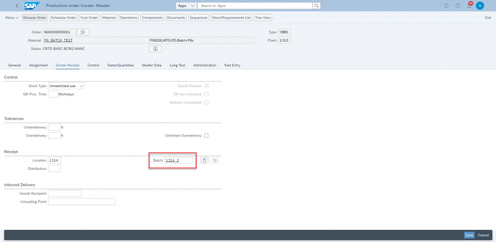 Set Up Batch Derivation in SAP S/4 HANA Cloud