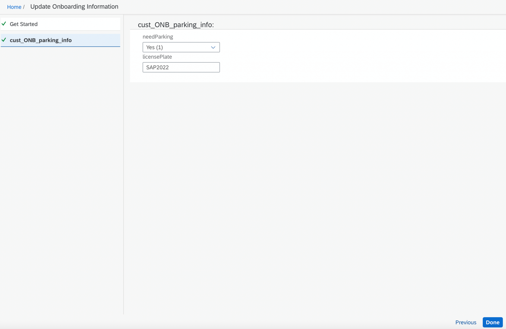 Integrating ONB-EC: Sending Data to Employee Profile