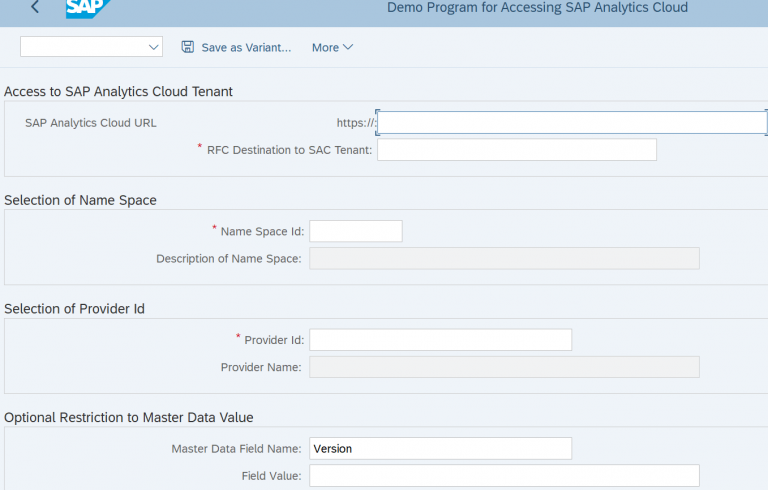 Using SAP Analytics Cloud API Data Export Service from SAP S/4 HANA - ERP Q&A