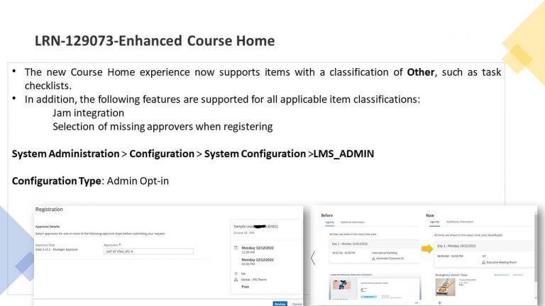 SF LMS H2’2022 Release - ERP Q&A