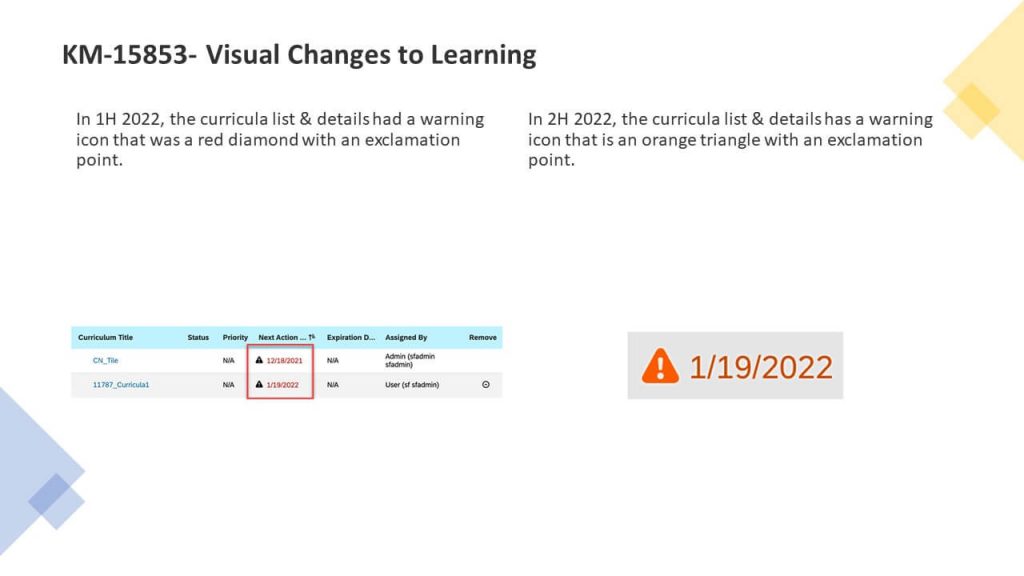 SF LMS H2’2022 Release - ERP Q&A