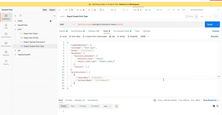 Test BTP SAP Print Service With Postman - ERP Q&A