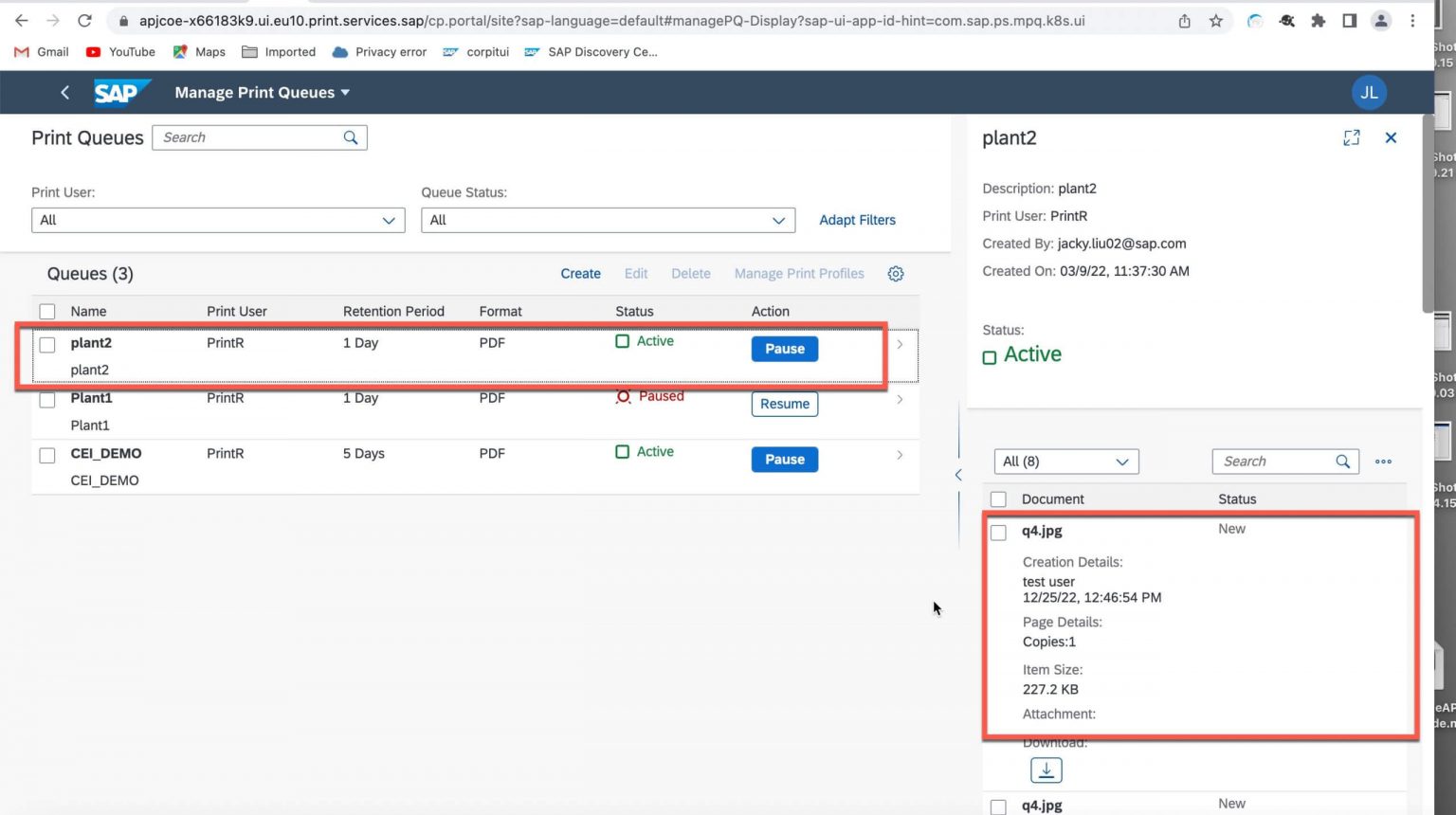 Test BTP SAP Print Service With Postman - ERP Q&A