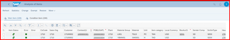 Optimized Contract Management SAP RAR: Business Use Case