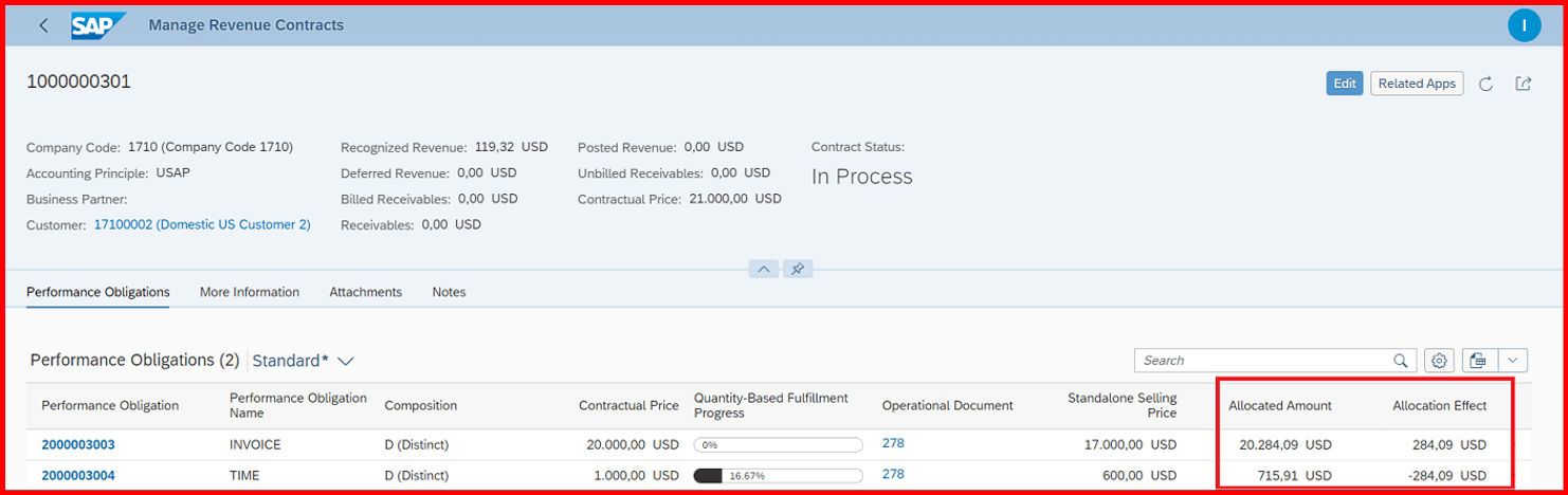 Optimized Contract Management SAP RAR: Business Use Case