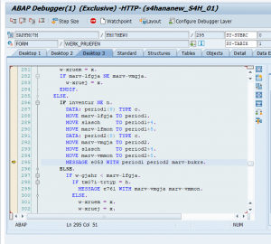 Enhancement for Fiori — finding the places for enhancement — getting ...
