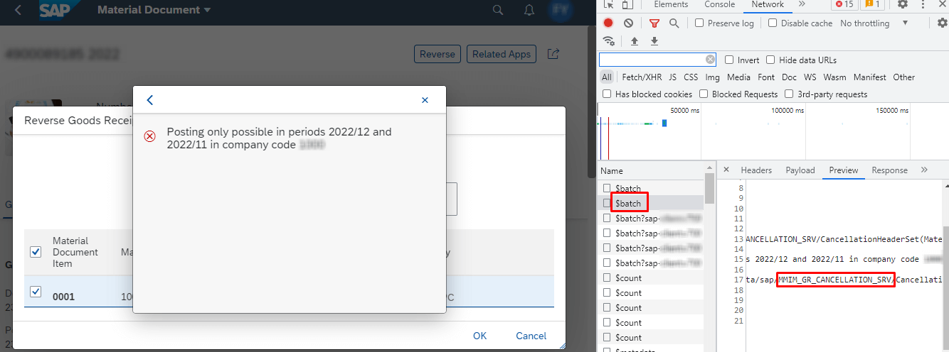 Enhancement for Fiori — finding the places for enhancement — getting ...