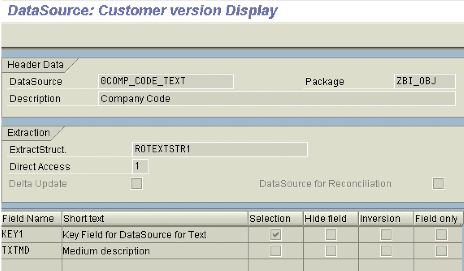 Enable hidden Fields of SAP BW DataSource - ERP Q&A