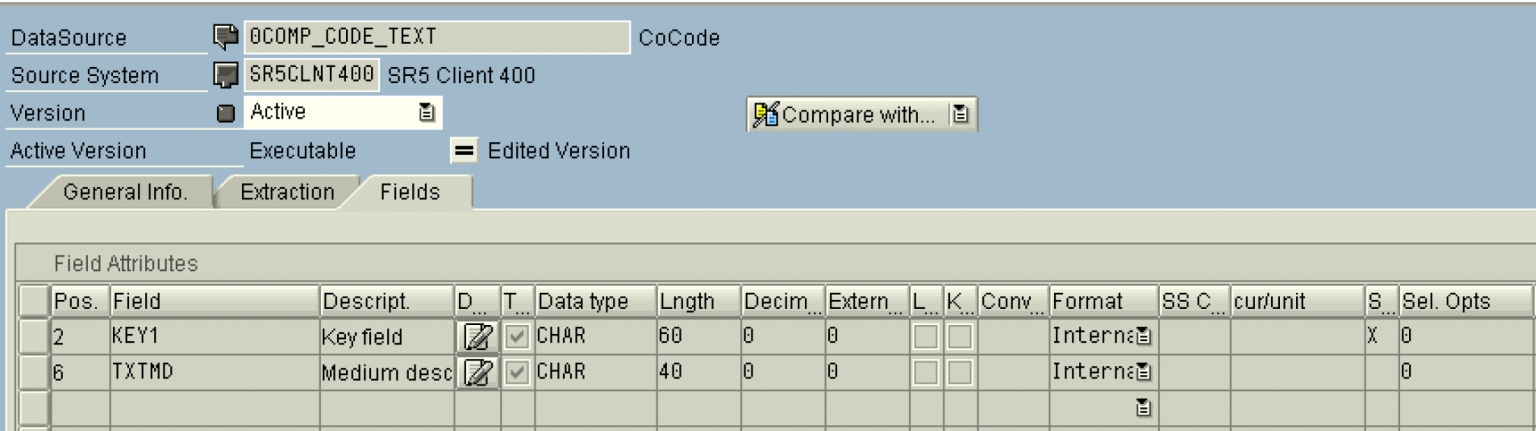 Enable Hidden Fields Of Sap Bw Datasource Erp Qanda