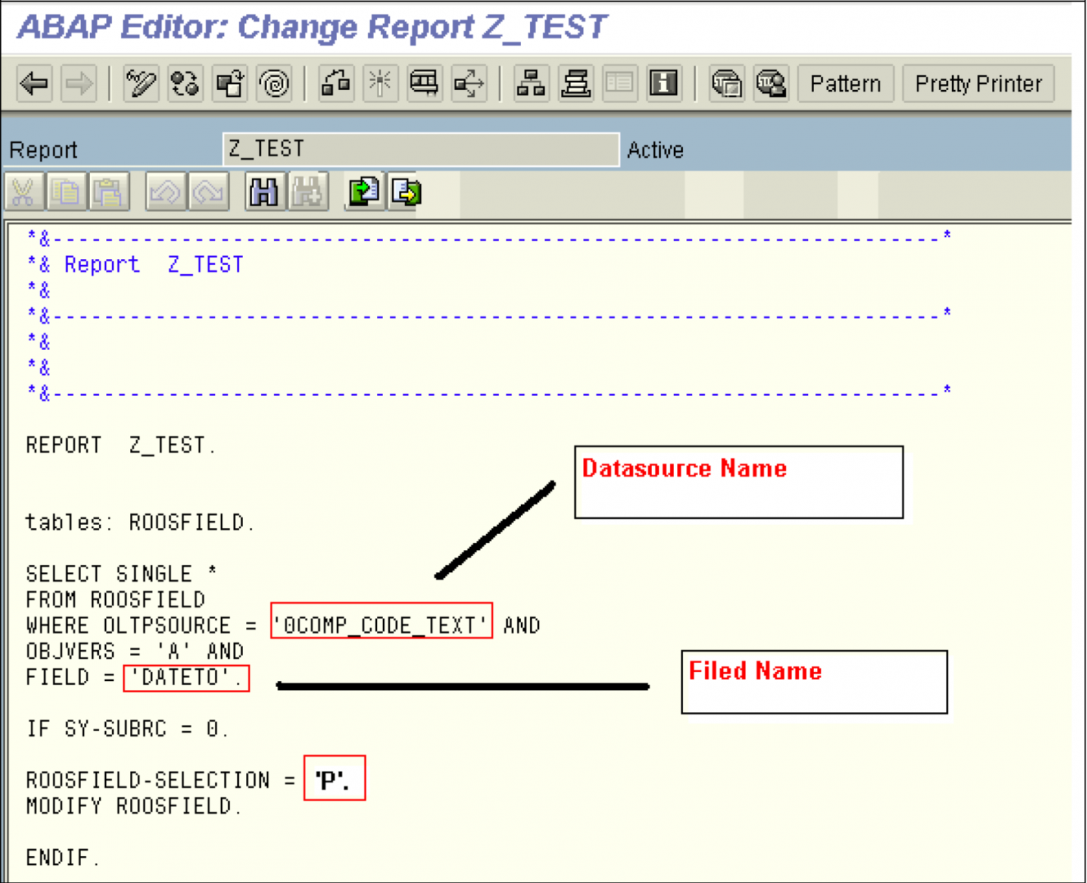Enable hidden Fields of SAP BW DataSource